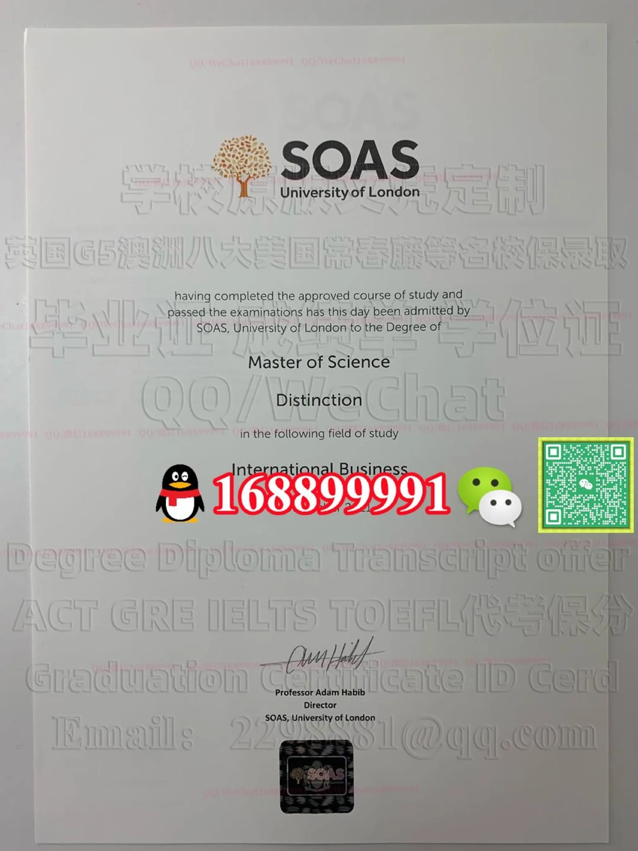 31.SOAS.SOAS University of London degree offer diploma Transcript | PDF