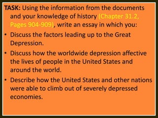 DBQ Great Depression | PPTX