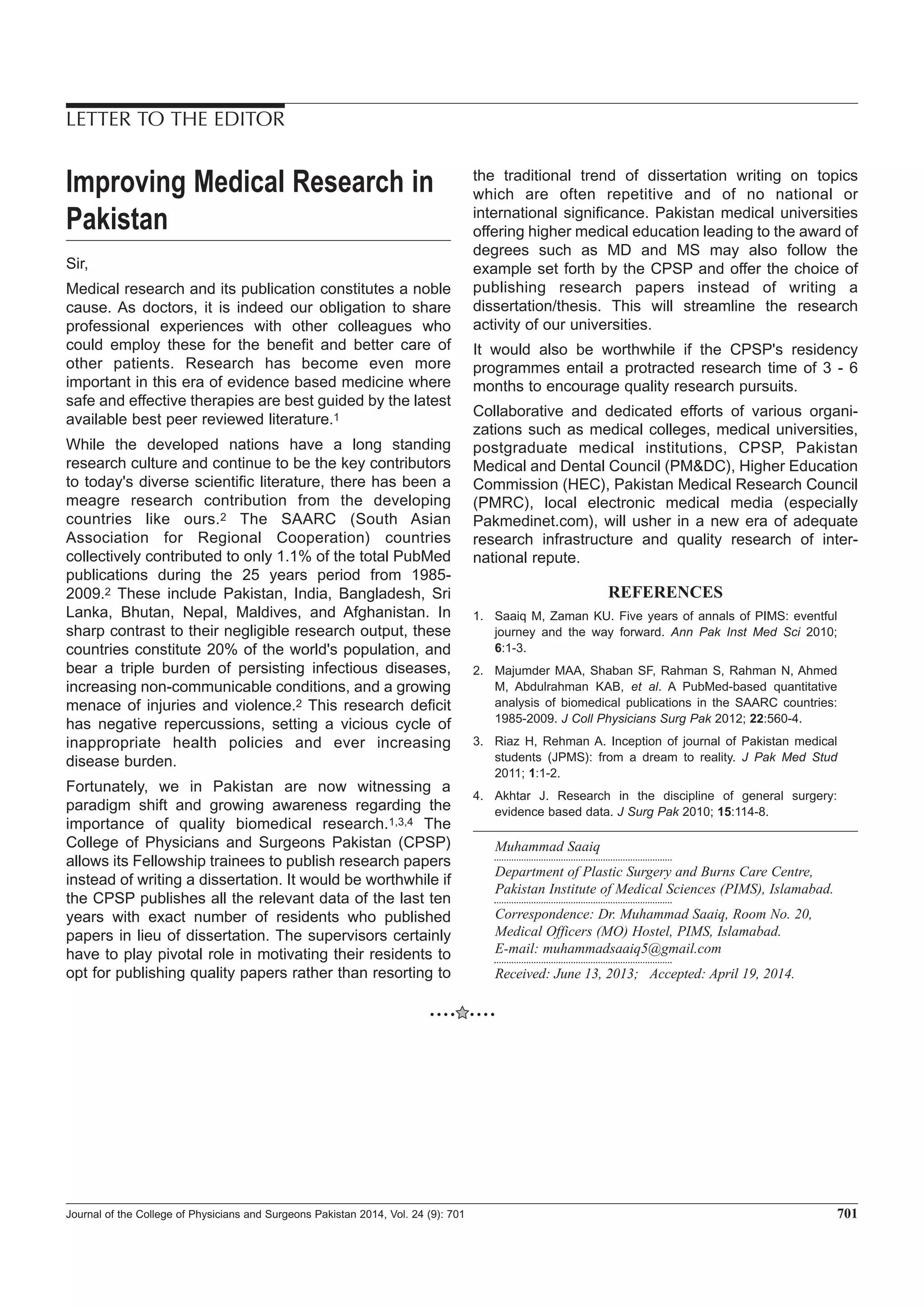 Medical research | PDF