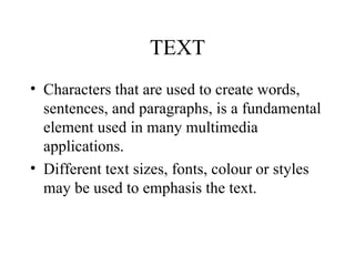 31. Multimedia System | PPT