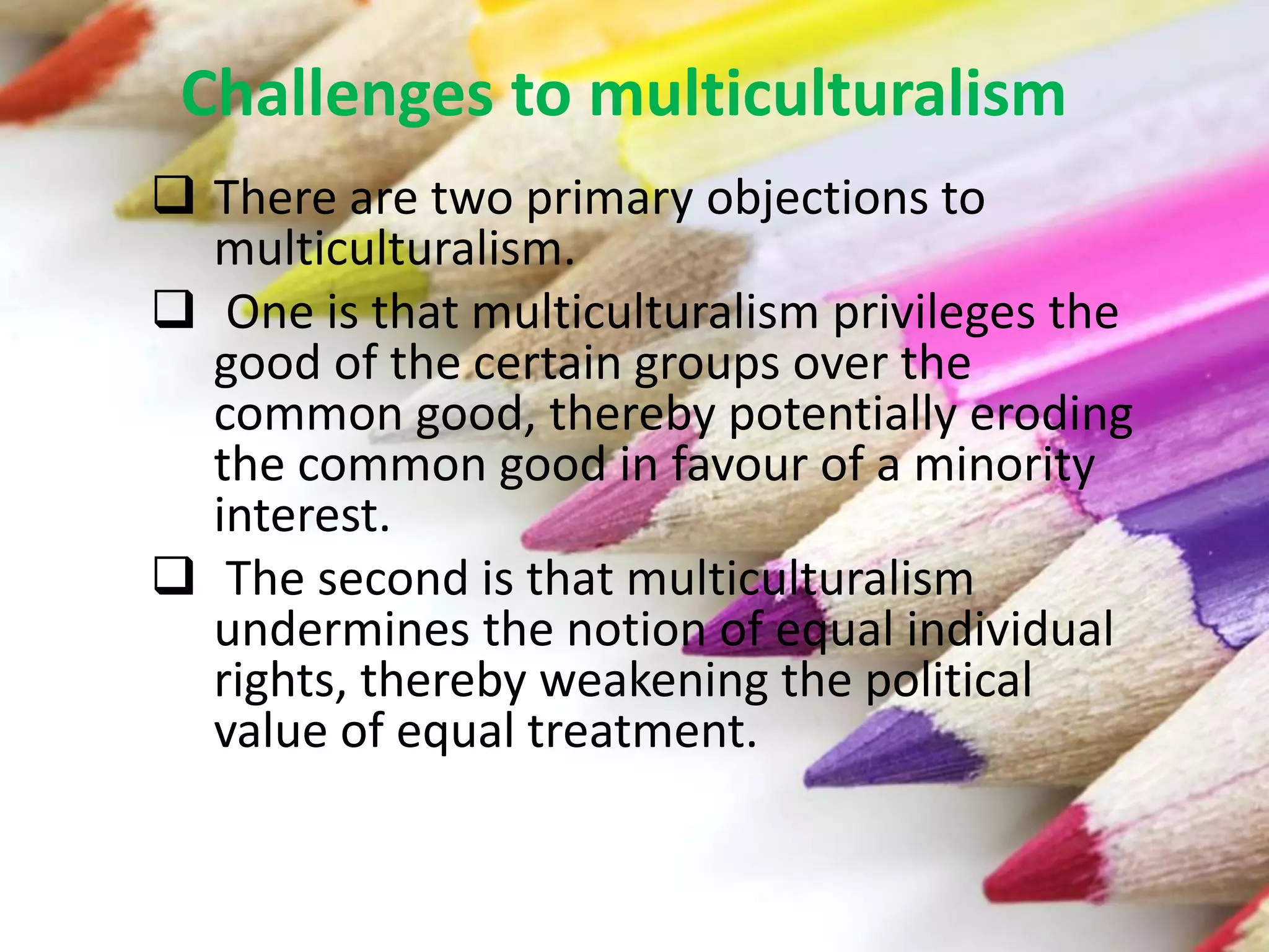 Define the word Multiculturalism | PPT