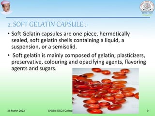 Types of capsules by Sakshi Lodha | PPTX | Pharmaceutical Drugs ...