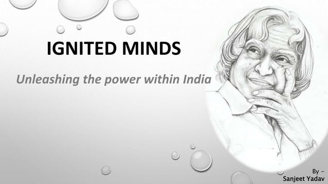 Ignited Minds by Dr. APJ Abdul kalam (Book Review) | PPTX ...