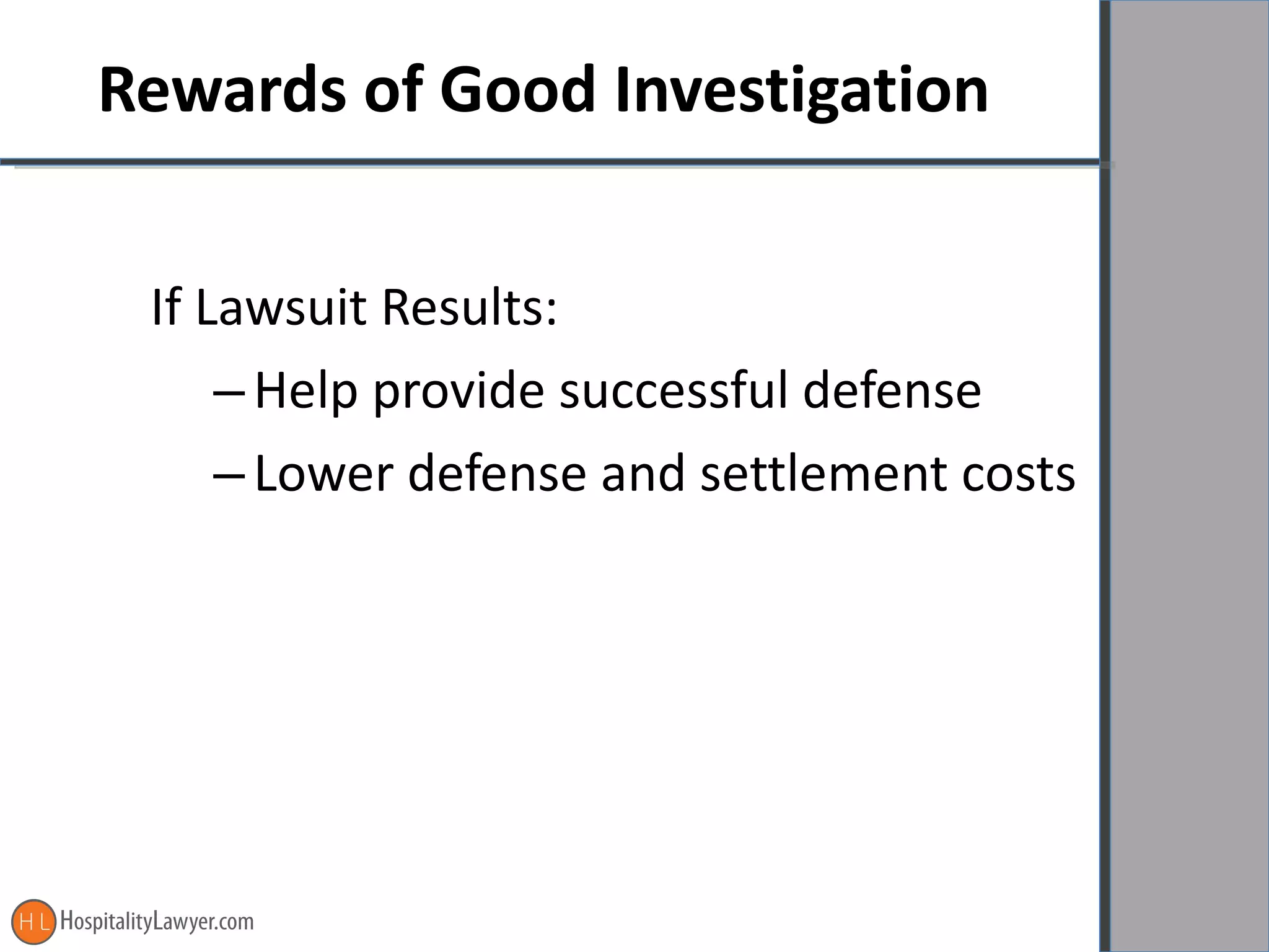 Conducting Bulletproof Workplace Investigations | PPT
