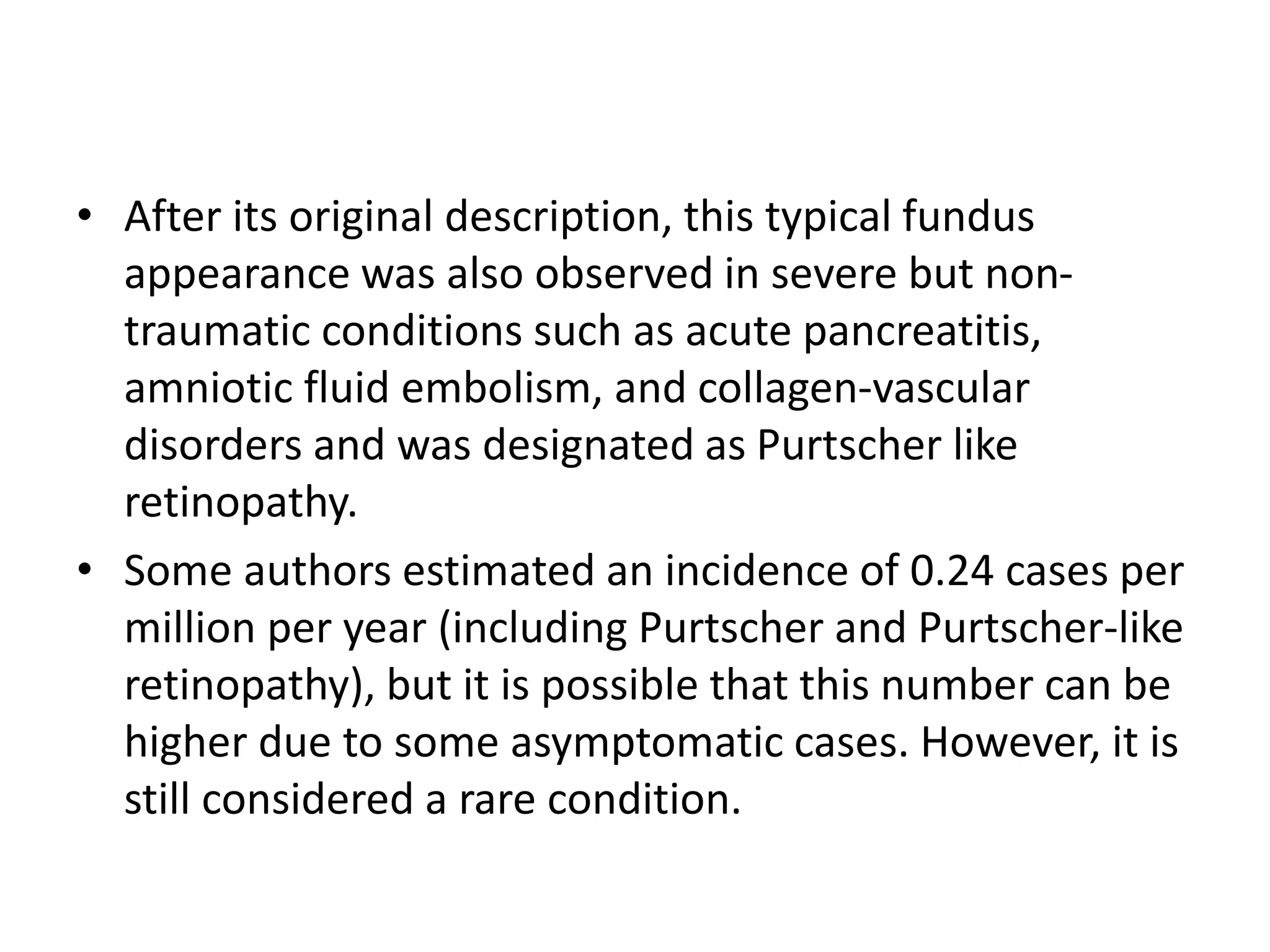 Purtscher-Like Retinopathy | PPTX