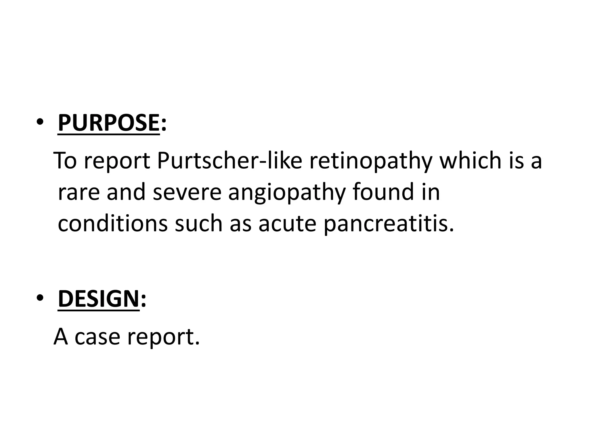 Purtscher-Like Retinopathy | PPTX