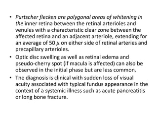 Purtscher-Like Retinopathy | PPTX