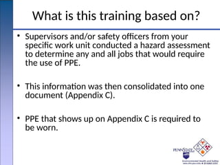 Basics-of-PPE-Training for smaw preparation | PPT