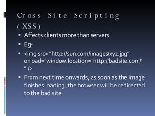 Hacking - Web based attacks | PPS