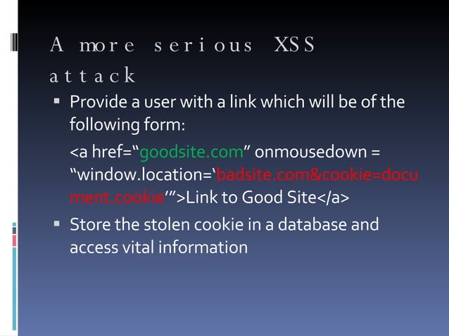 Hacking - Web based attacks | PPT