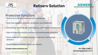 Siemens Siprotec 7SJ64: The Ultimate Solution for Overcurrent and Earth ...