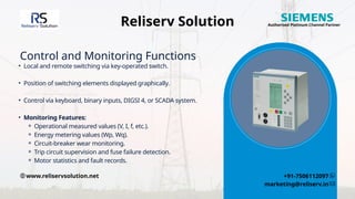 Siemens Siprotec 7SJ64: The Ultimate Solution for Overcurrent and Earth ...