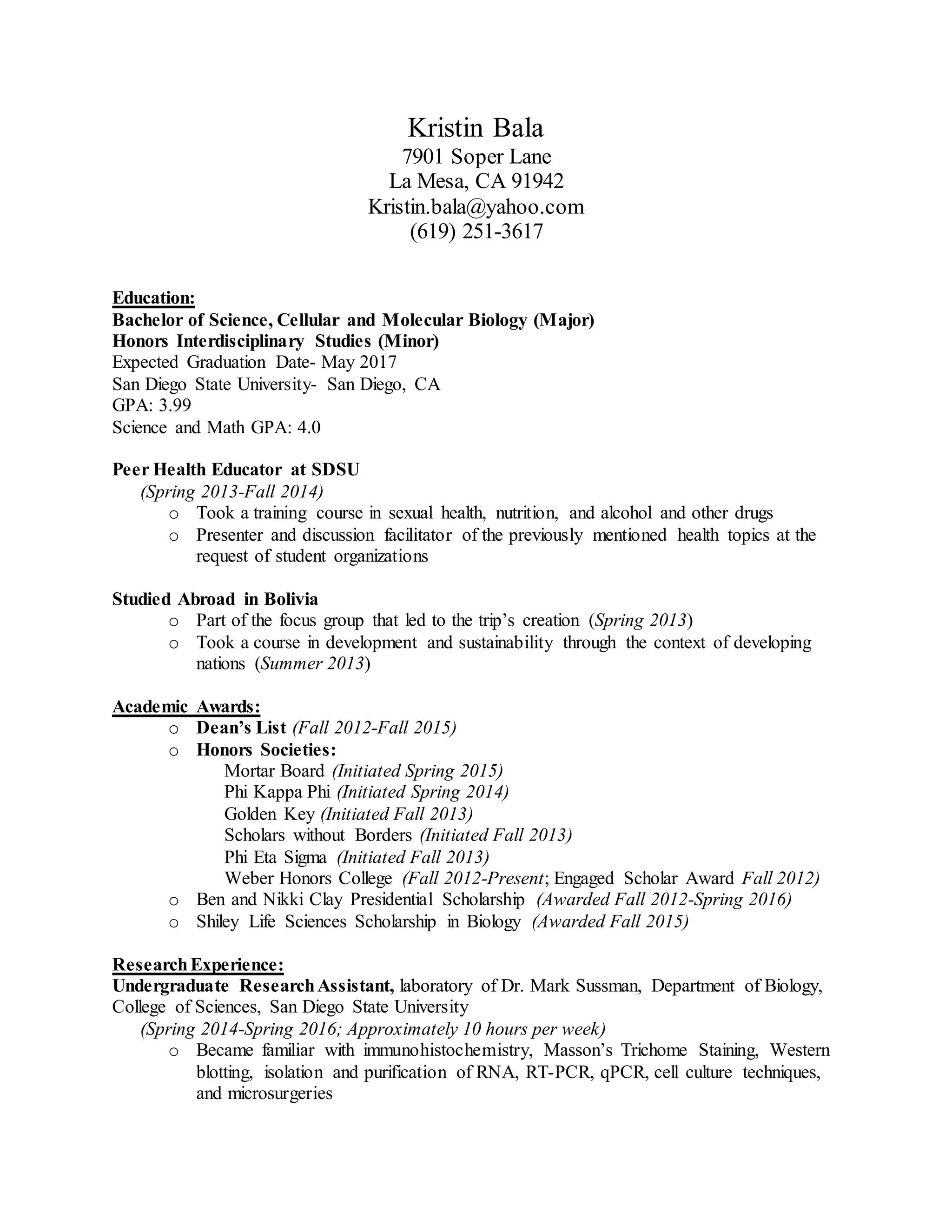 RESUME | DOCX | Medical Health
