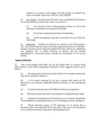 Relevance Of UN | DOC