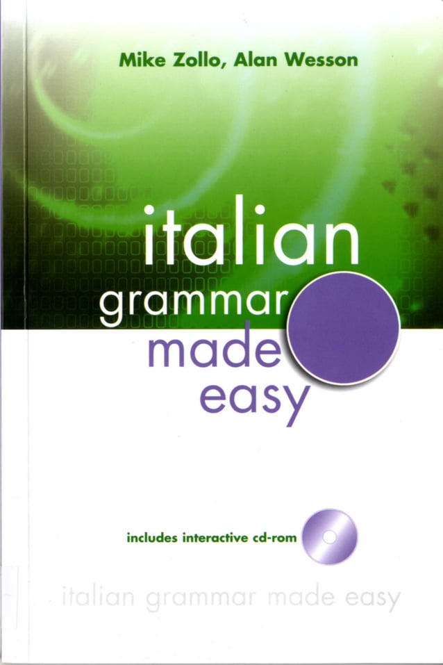 31023041 italian-grammar-made-easy | PDF