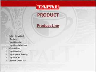 tapal brand analysis PPT slide for comptetive data | PPT
