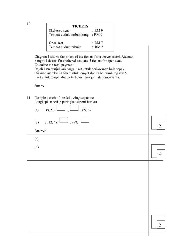 31028454 soalan-peperiksaan-matematik-tingkatan-1-kertas-2[1] real | PDF
