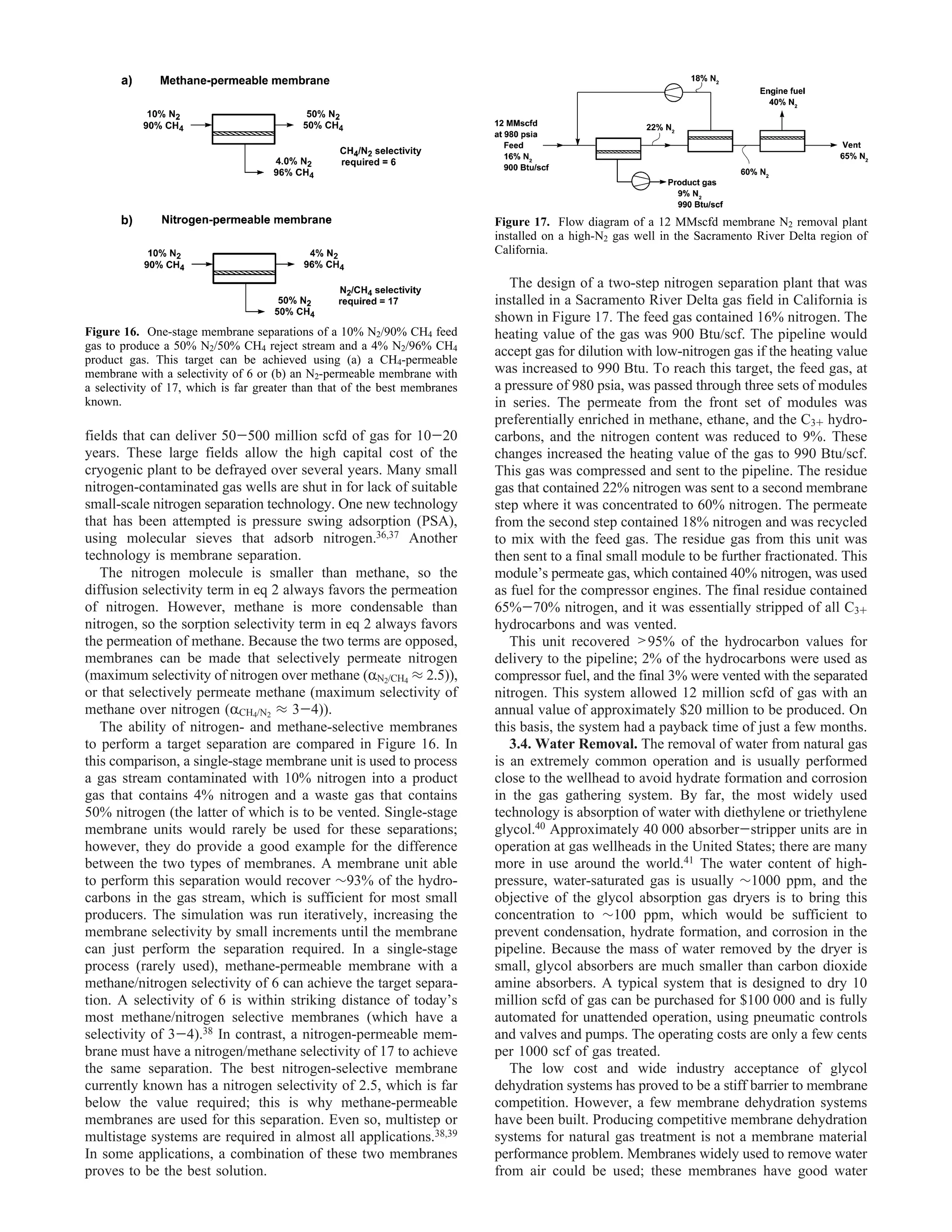 Natural Gas Processing with Membranes: An Overview | PDF