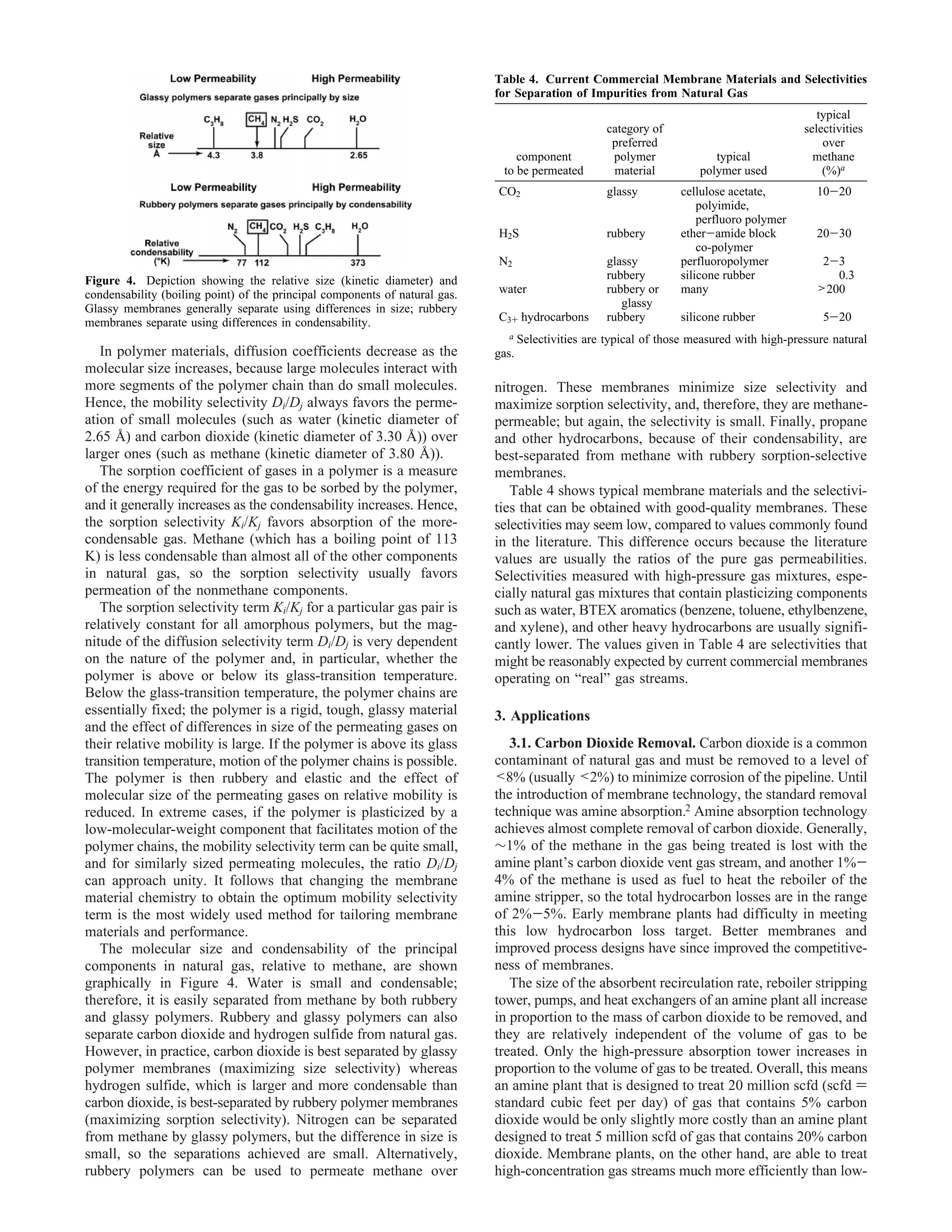 Natural Gas Processing with Membranes: An Overview | PDF