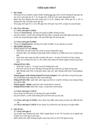 Bài Giảng Truyền Nhiễm Y Hà Nội | PDF