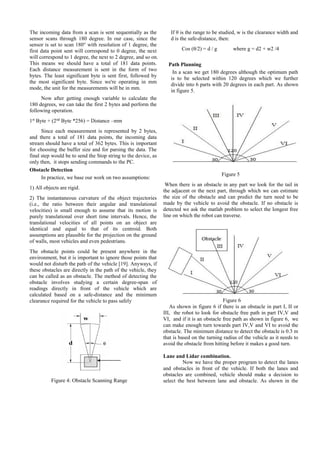 Lane Detection and Obstacle Aviodance | PDF