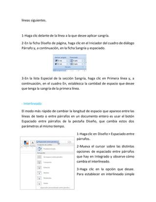 Manual de word | DOCX