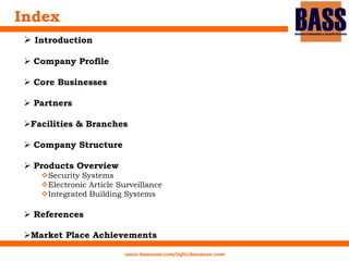 BASS Company profile | PPT