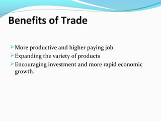 International Trade Theory | PPT