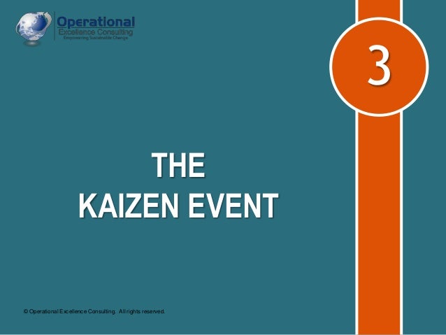 Kaizen Event Guide
