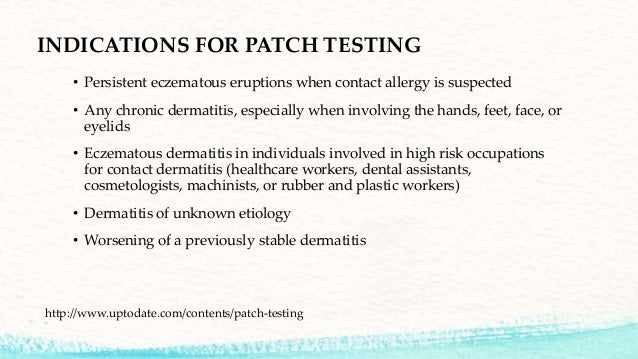 Patch Testing: A to Z