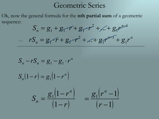 3.11.08 Geometric Series 1 | PPT