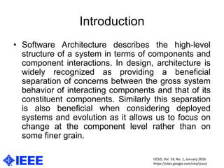 Assessing Component based ERP Architecture for Developing Organizations ...