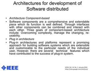 Assessing Component based ERP Architecture for Developing Organizations | PPT