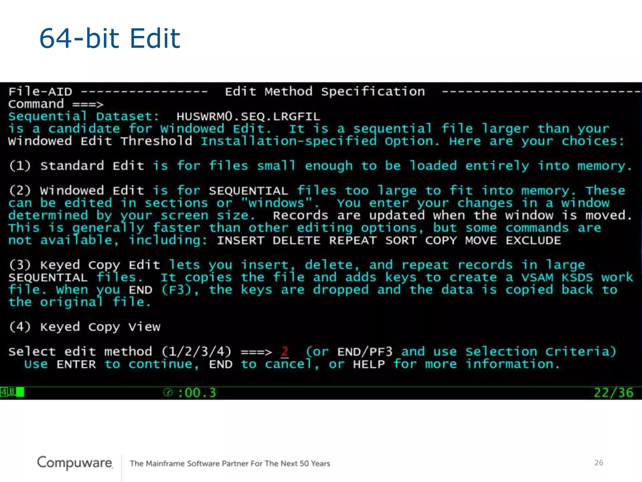 What's New in File-AID 16.03