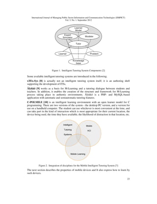 AN ADAPTIVE AND INTELLIGENT TUTOR BY EXPERT SYSTEMS FOR MOBILE DEVICES | PDF