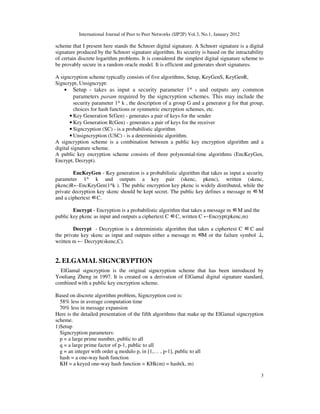 SIGNCRYPTION SCHEME BASED ON SCHNORR DIGITAL SIGNATURE | PDF
