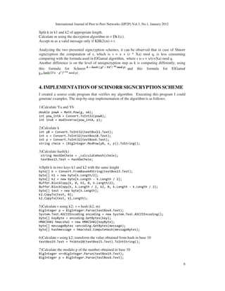 SIGNCRYPTION SCHEME BASED ON SCHNORR DIGITAL SIGNATURE | PDF