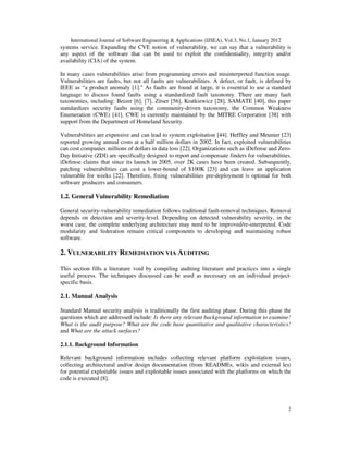 Standardizing Source Code Security Audits | PDF