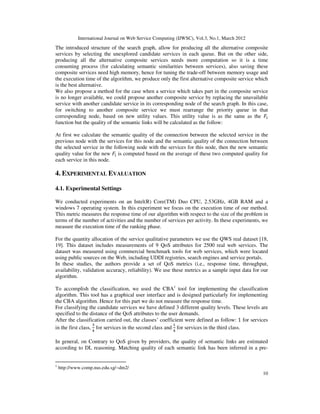 WEB SERVICE SELECTION BASED ON RANKING OF QOS USING ASSOCIATIVE CLASSIFICATION | PDF