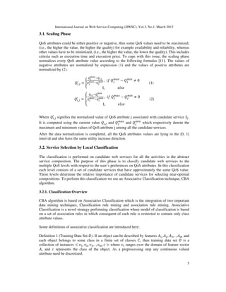 WEB SERVICE SELECTION BASED ON RANKING OF QOS USING ASSOCIATIVE CLASSIFICATION | PDF