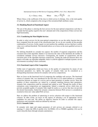 WEB SERVICE SELECTION BASED ON RANKING OF QOS USING ASSOCIATIVE CLASSIFICATION | PDF