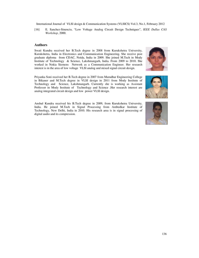 LOW POWER FOLDED CASCODE OTA | PDF | Physics | Science