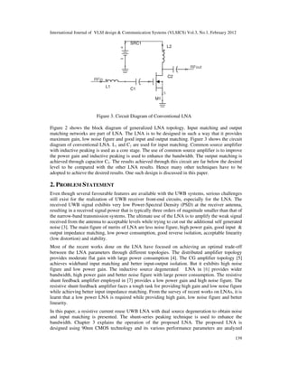 A 3 – 14 GHZ LOW NOISE AMPLIFIER FOR ULTRA WIDE BAND APPLICATIONS | PDF