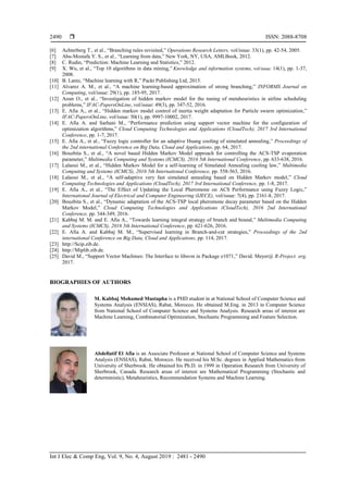 Adapted Branch-and-Bound Algorithm Using SVM With Model Selection | PDF