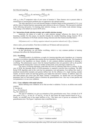 Adapted Branch-and-Bound Algorithm Using SVM With Model Selection | PDF