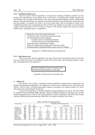 Adapted Branch-and-Bound Algorithm Using SVM With Model Selection | PDF