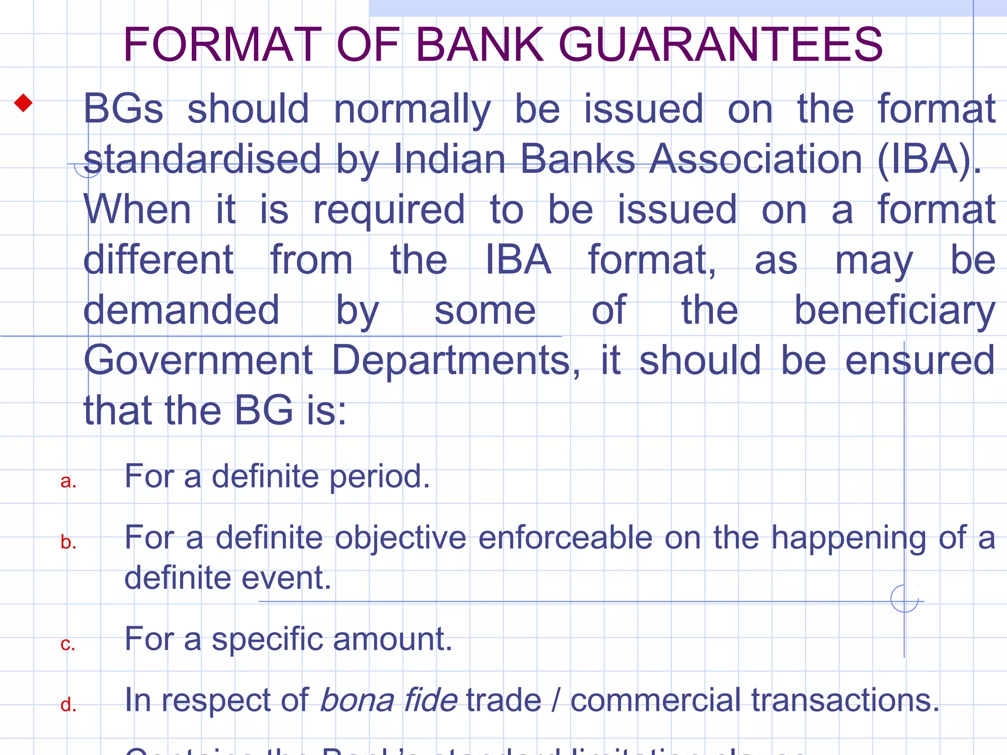 31132115 bank-guarantee | PPT