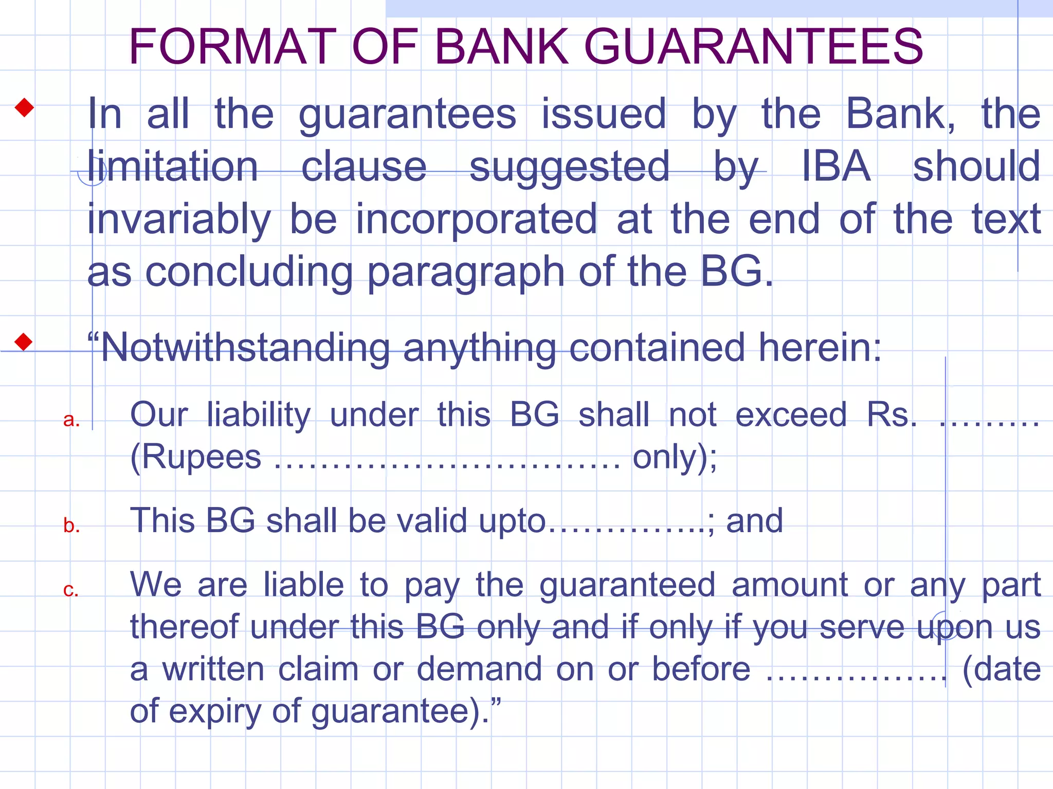 31132115 bank-guarantee | PPT