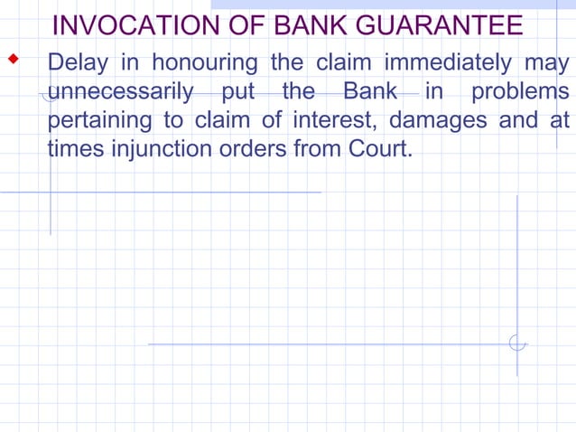 31132115 bank-guarantee | PPT | Business Banking & Finance | Business
