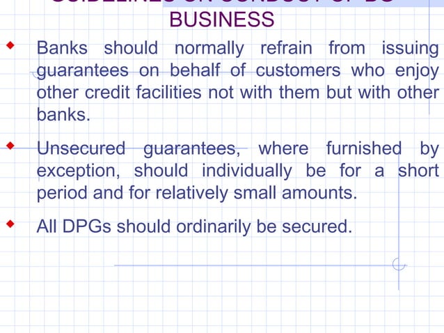 31132115 bank-guarantee | PPT | Business Banking & Finance | Business